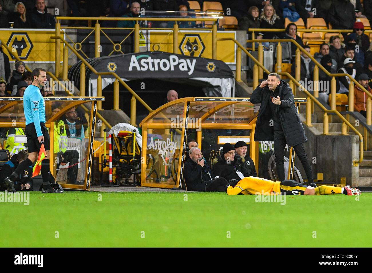 Wolverhampton, UK. 9th Dec 2023. 9th December 2023; Molineux Stadium ...