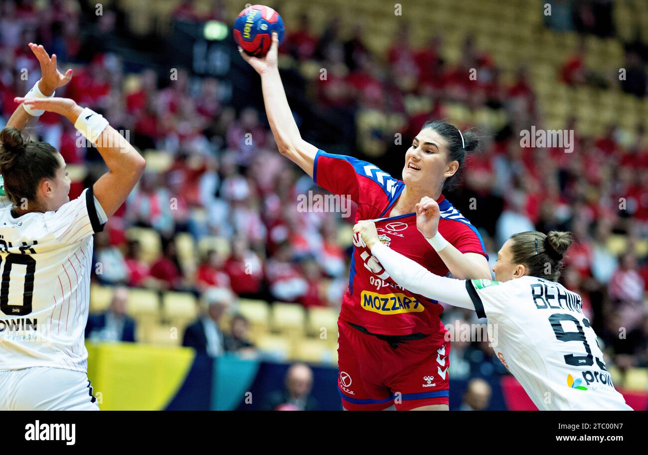 Emilija Lazic from Serbia during the IHF World Womens Handball ...
