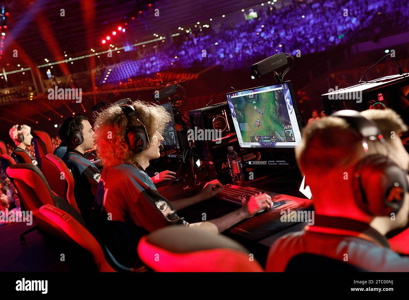 Berlin, Germany. 09th Dec, 2023. Player Johannes Werner alias Fun K3Y ...