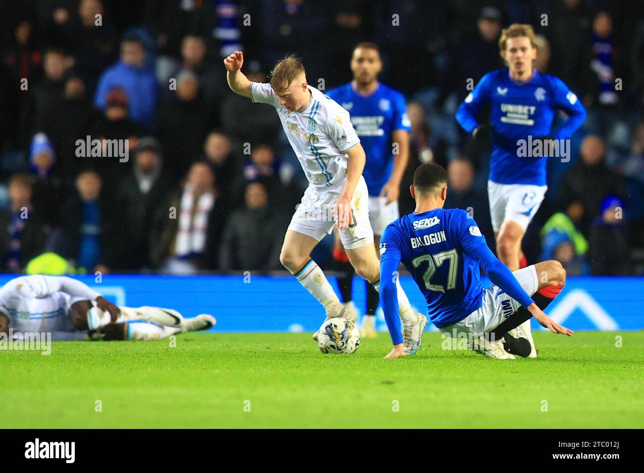 Ibrox Stadium, Glasgow, UK. 9th Dec, 2023. Scottish Premiership ...