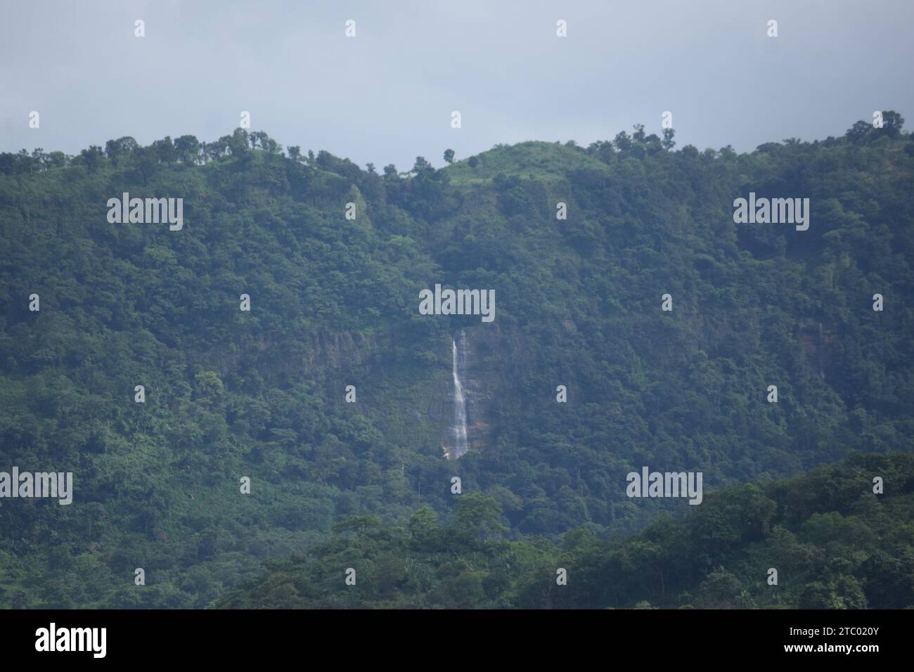 Meghalaya mountain springs can be seen from Bangladesh Stock Photo - Alamy