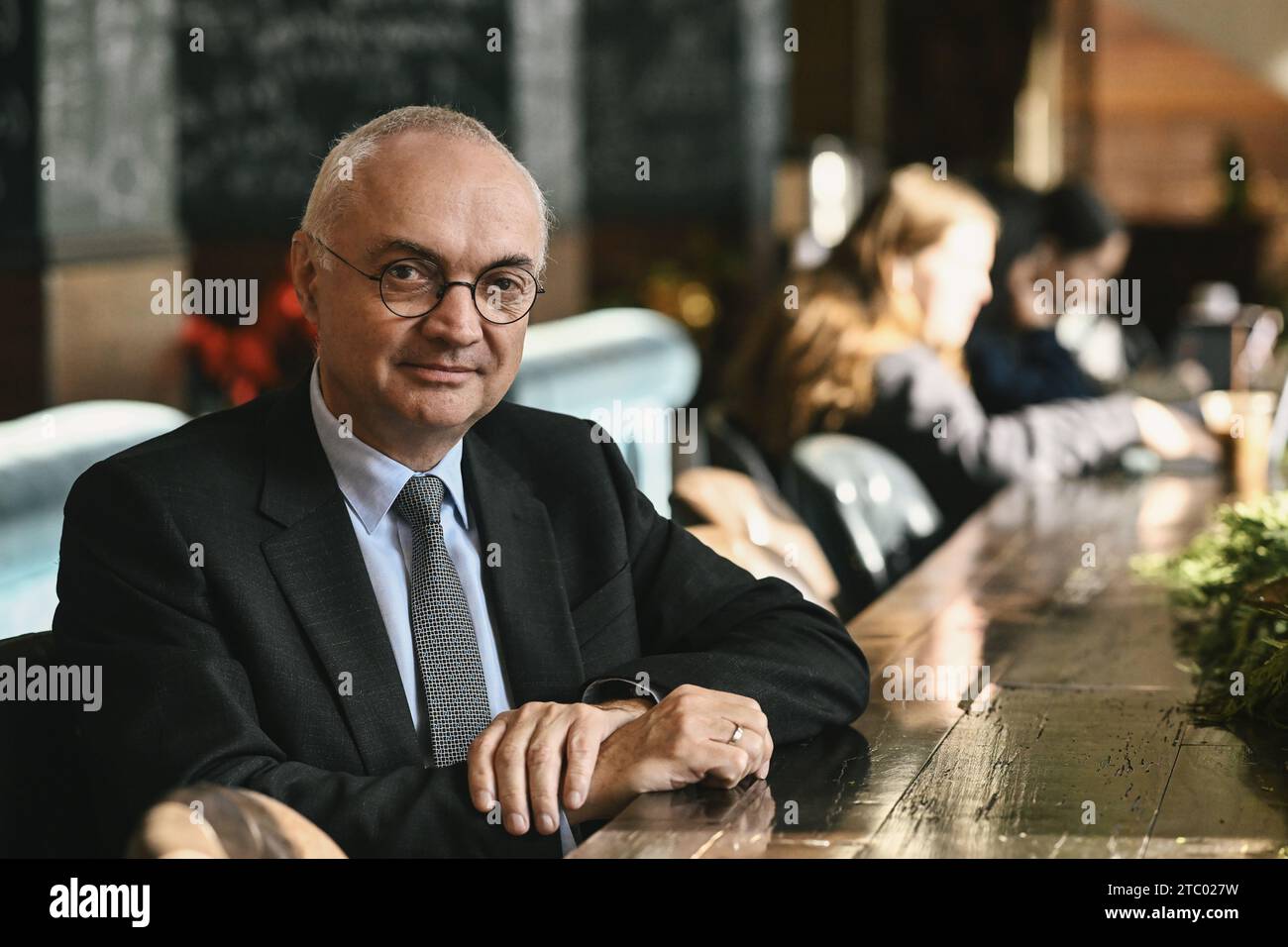 Ann Arbor, United States. 09th Dec, 2023. Luc Van den Hove, CEO of Imec ...