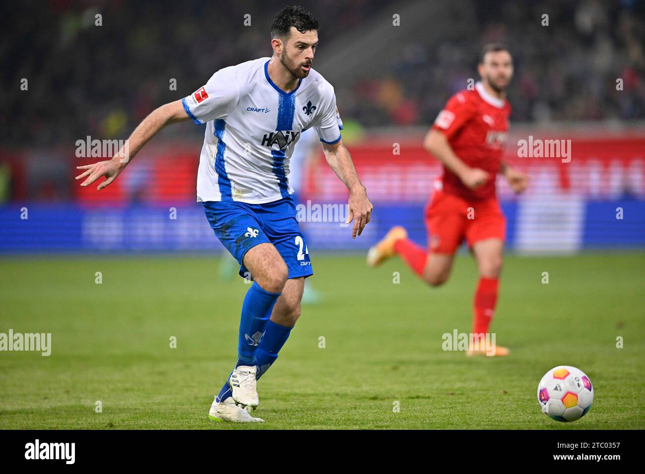 Heidenheim, Deutschland. 09th Dec, 2023. Luca Pfeiffer SV Darmstadt 98 ...