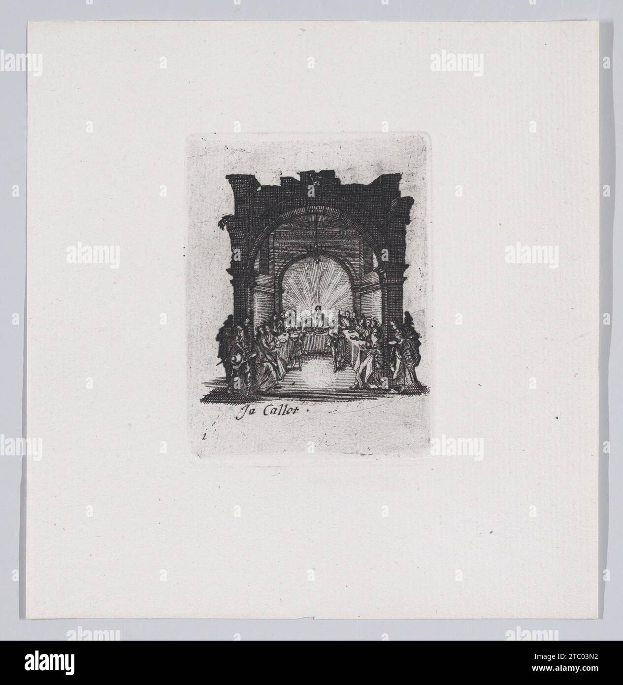 Reverse Copy of La Cene (The Last Supper), from La Petite Passion (The ...