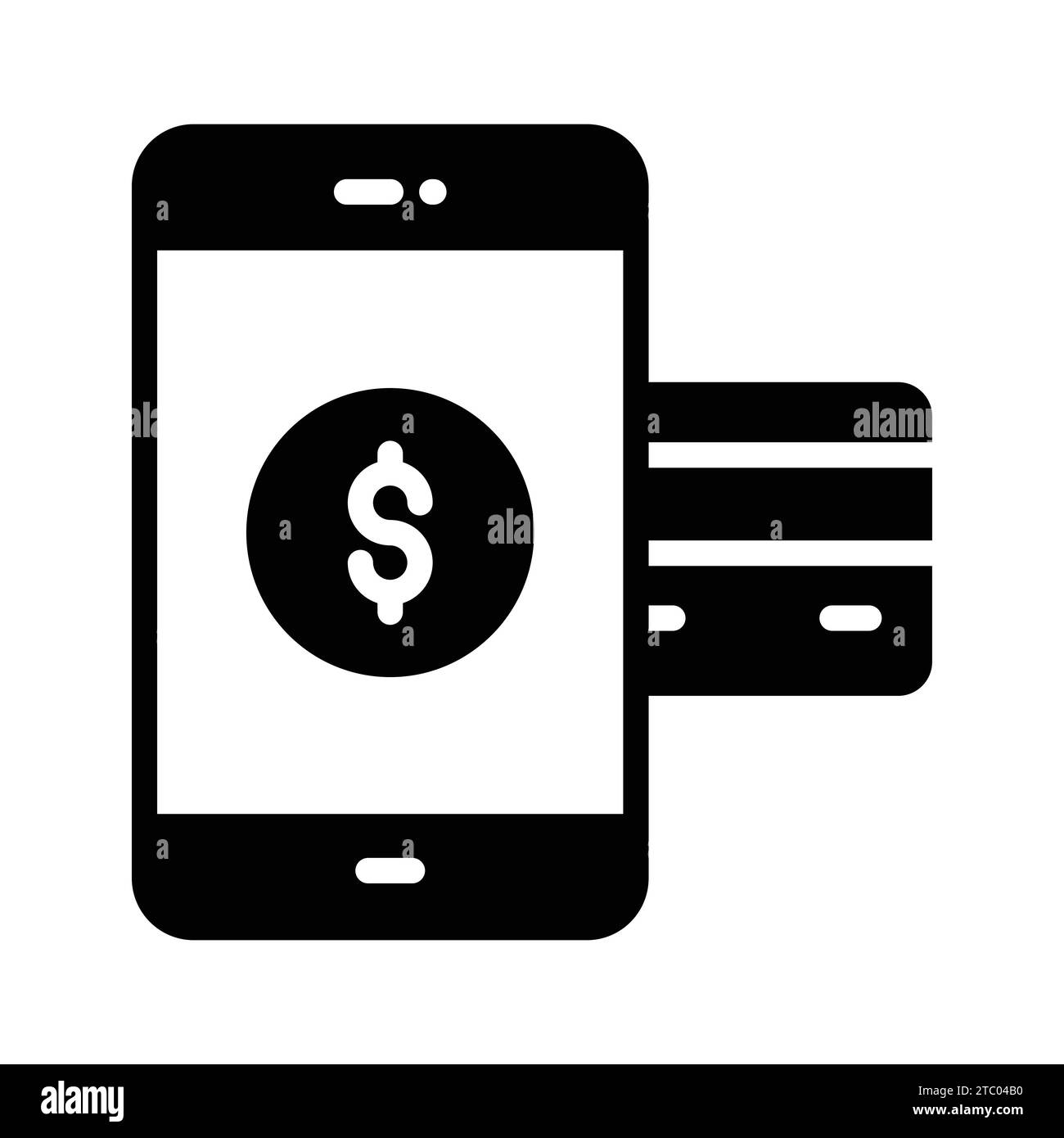 Electronic phone payment Black and White Stock Photos & Images - Alamy