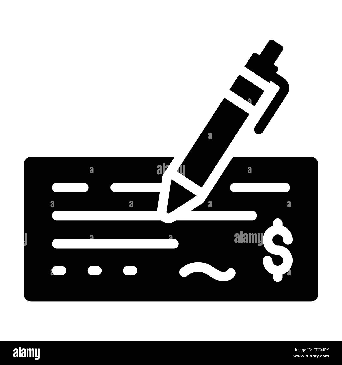 Cheque De Dinero Clipart