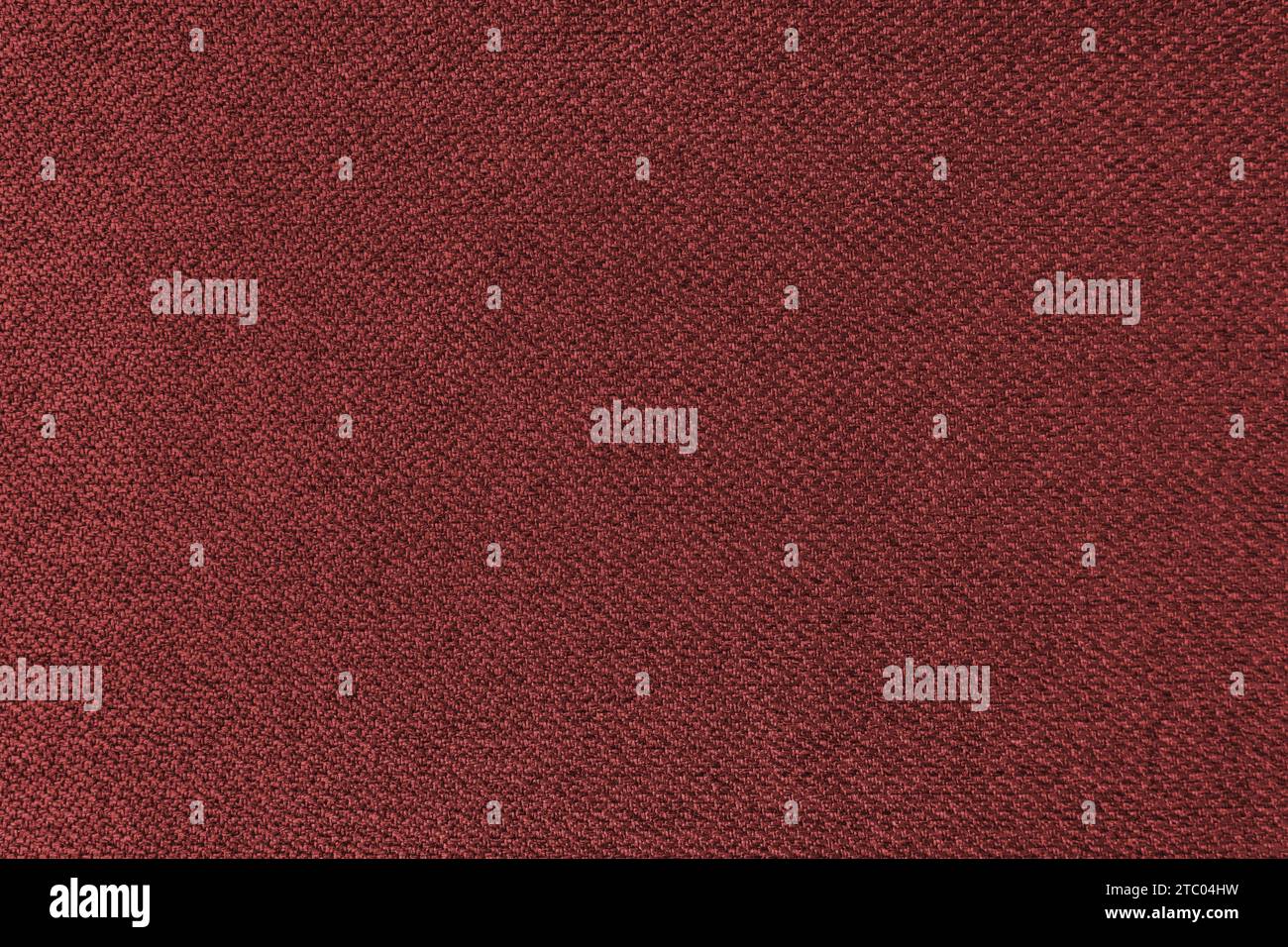 Textile backgtound, red coarse fabric texture, jacquard woven ...