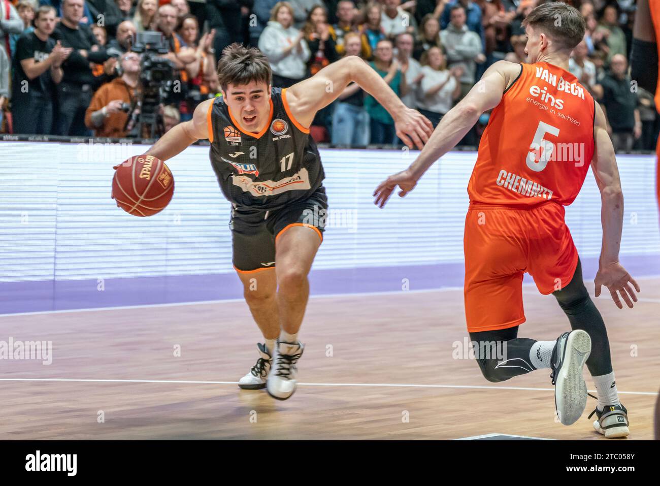Chemnitz, Deutschland 09. Dezember 2023: BBL Pokal - 1/4 Finale - 2023/ ...