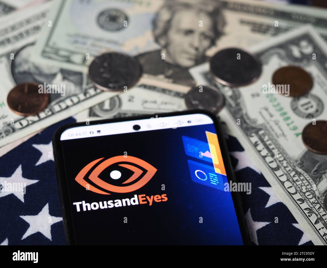 Bavaria, Germany - December 9, 2023: In this photo illustration ...