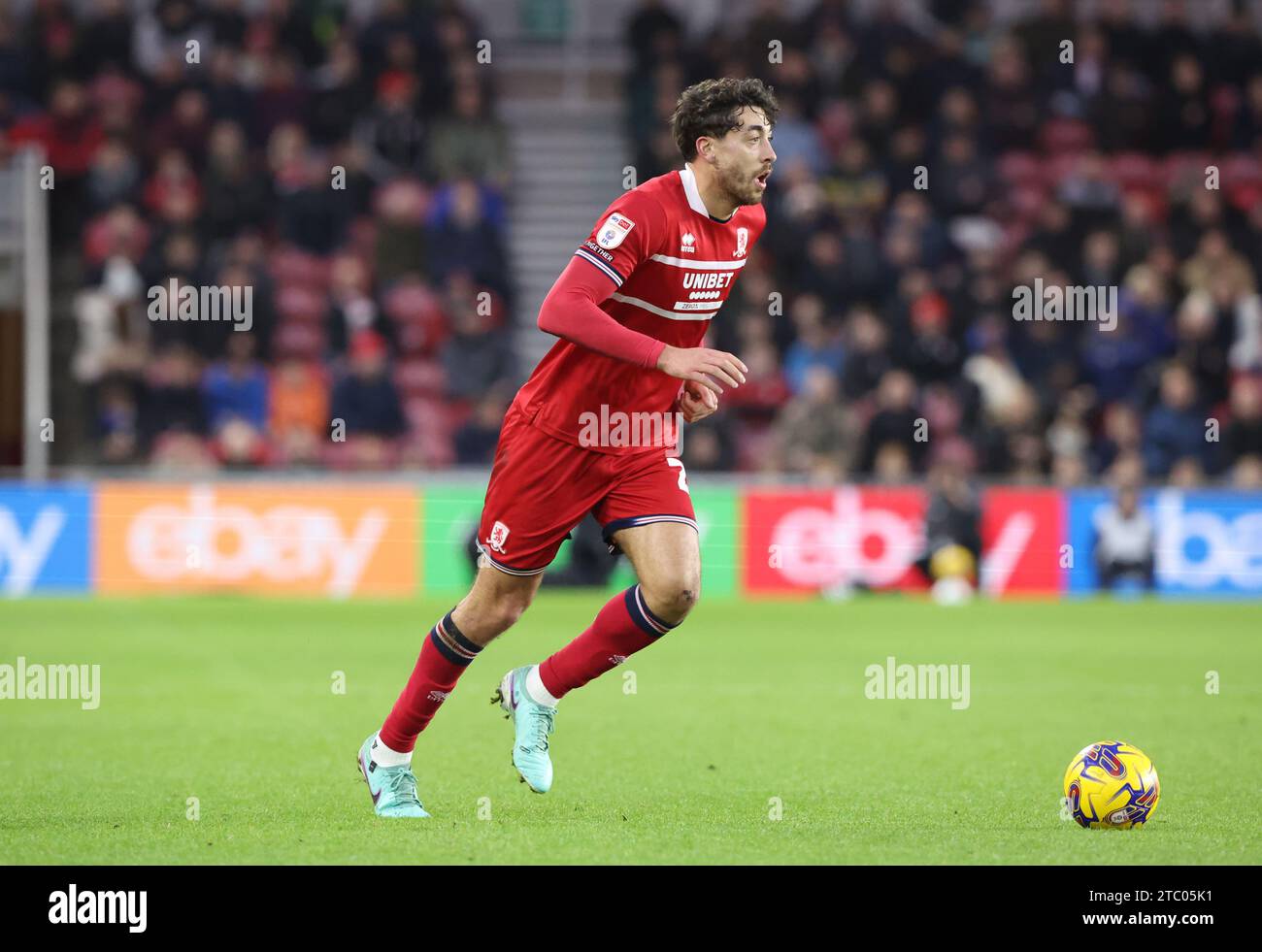 Matt Crooks of Middlesbrough during the Sky Bet Championship match ...
