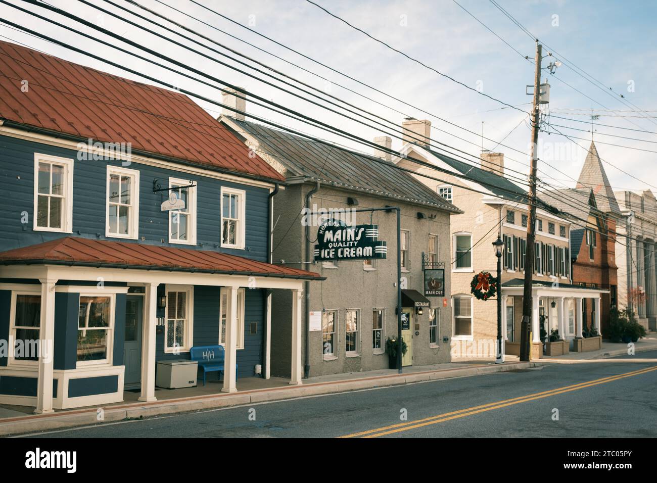 Main Street in Middletown, Maryland Stock Photo - Alamy