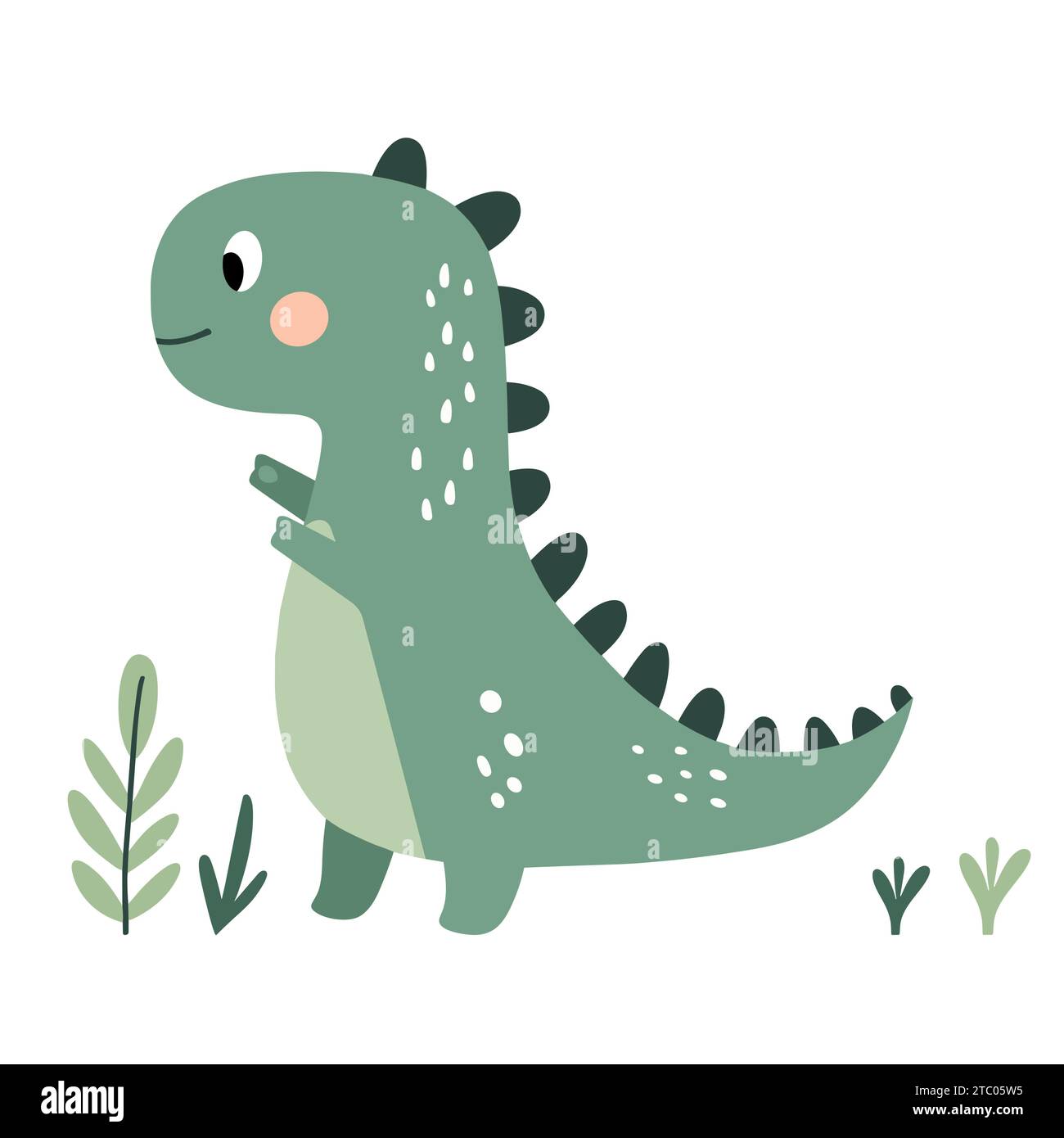 Drawing of dinosaur Stock Vector Images - Alamy