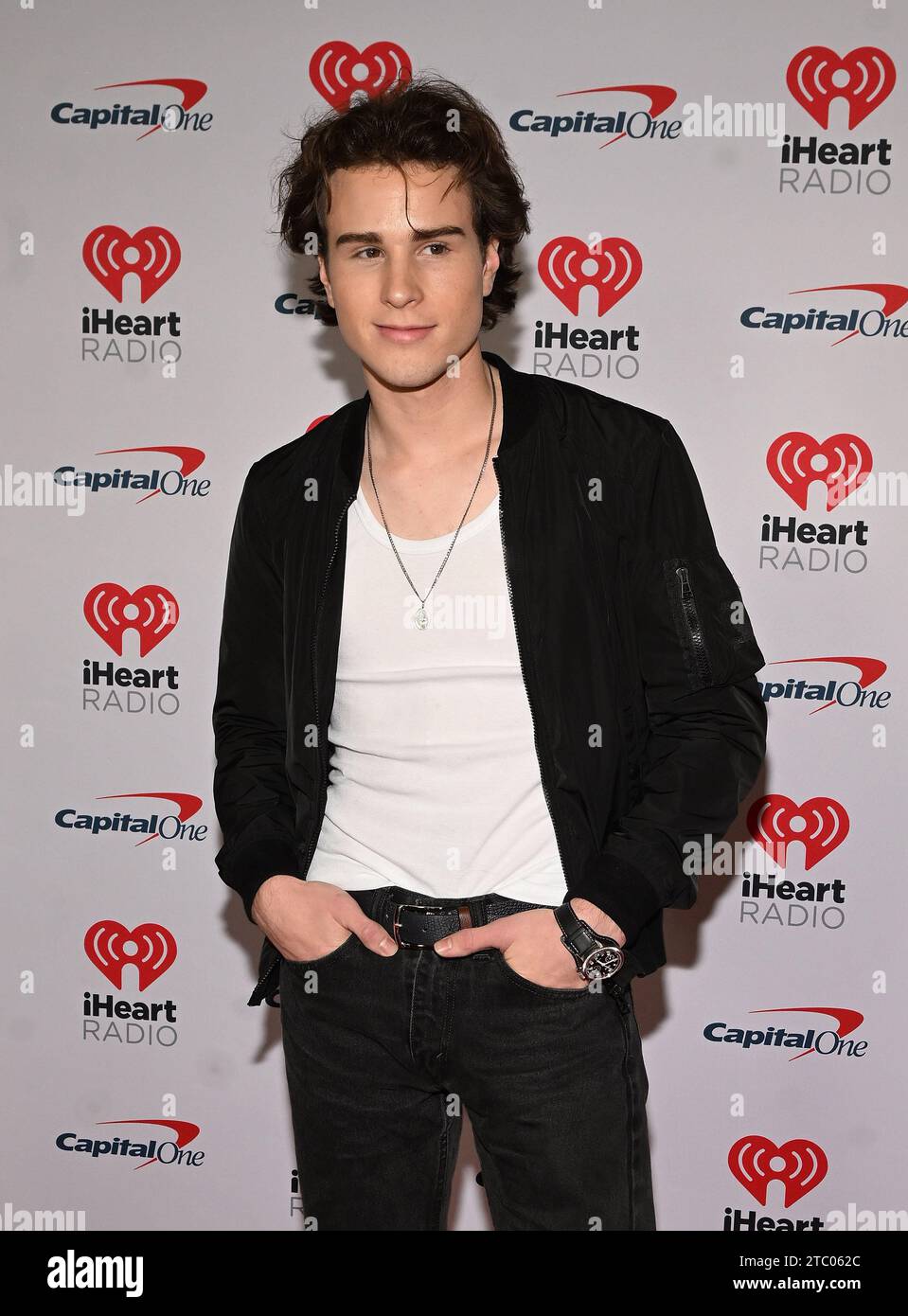 New York, USA. 09th Dec, 2023. Winston Rider attends iHeartRadio z100's Jingle Ball 2023 at ...