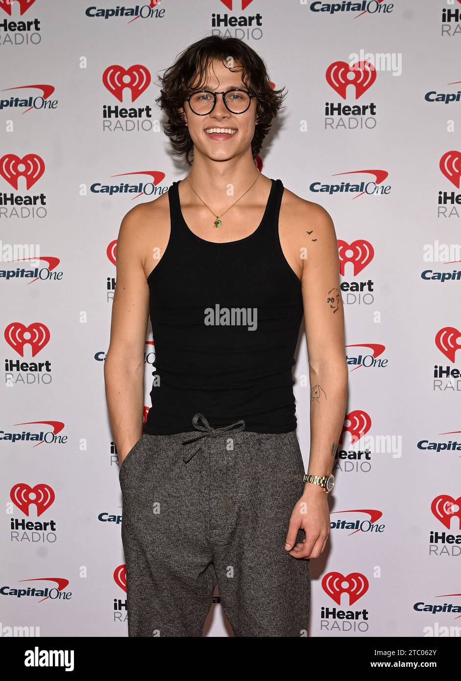 New York, USA. 09th Dec, 2023. David Kushner attends iHeartRadio z100's ...