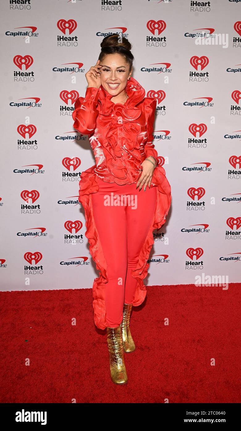 New York, USA. 09th Dec, 2023. Crystal Rosas attends iHeartRadio z100's ...
