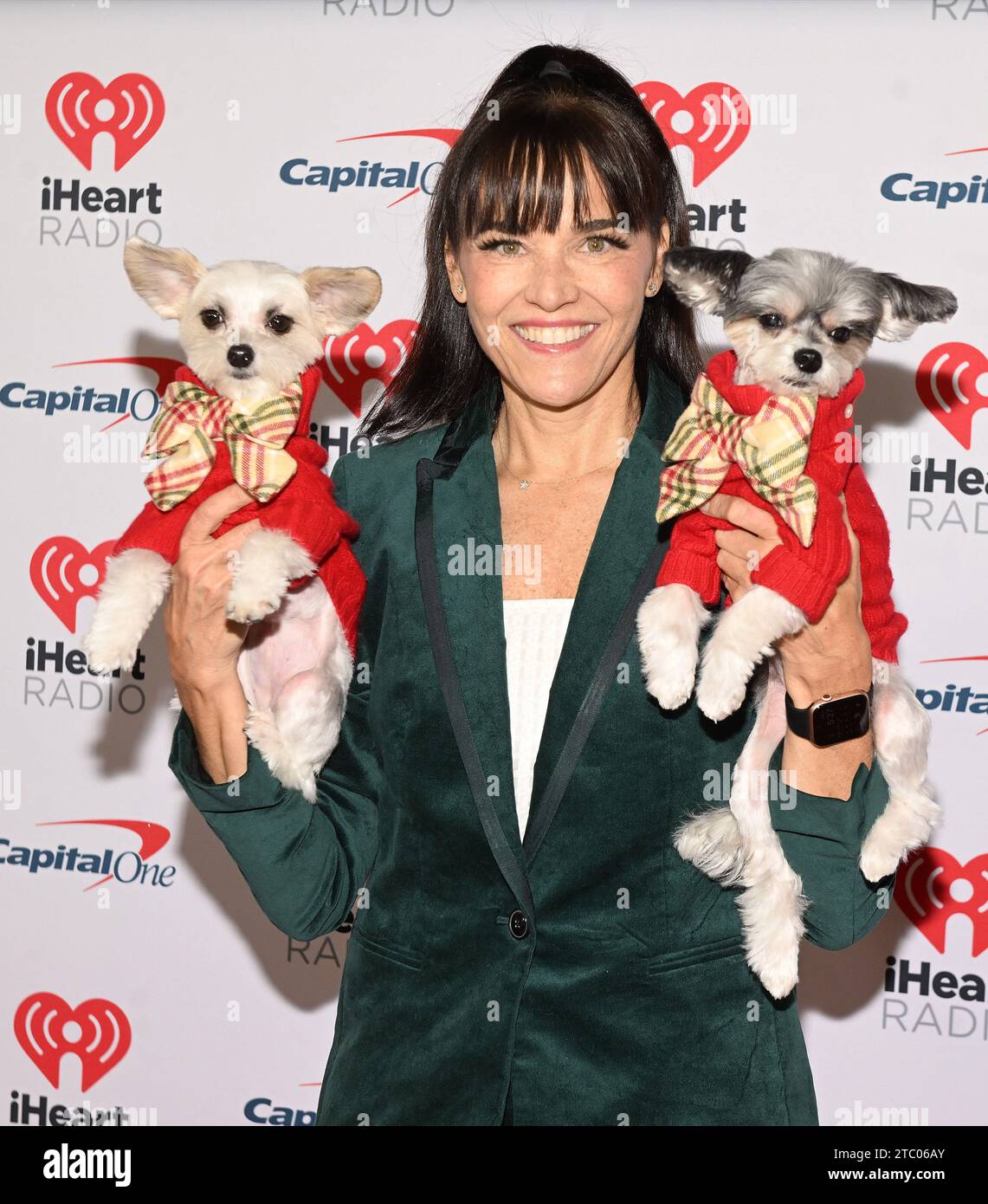 Belle, Sam Carrell, and Tinkerbelle The Dog attends iHeartRadio z100's ...