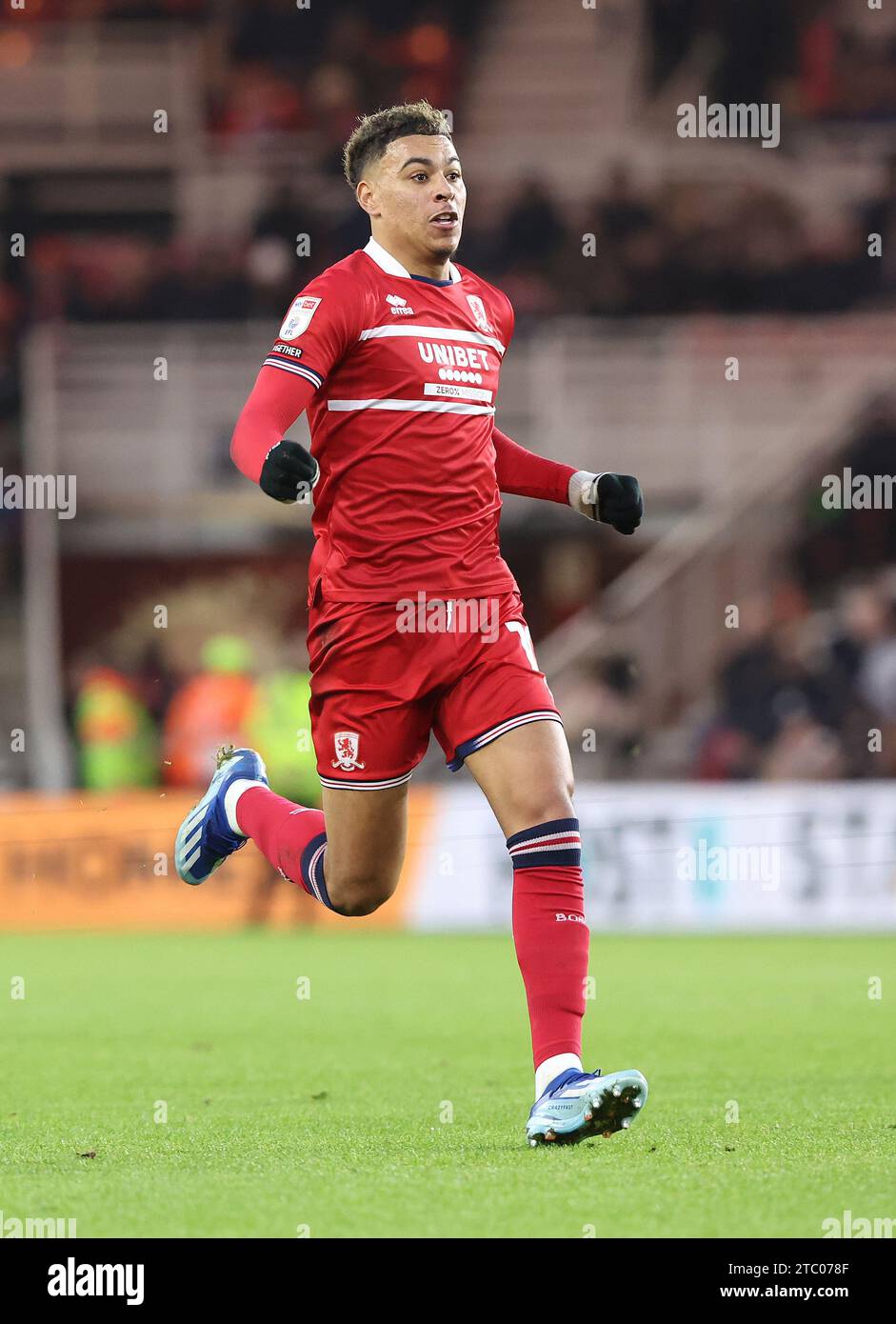 Morgan Rogers of Middlesbrough during the Sky Bet Championship match ...