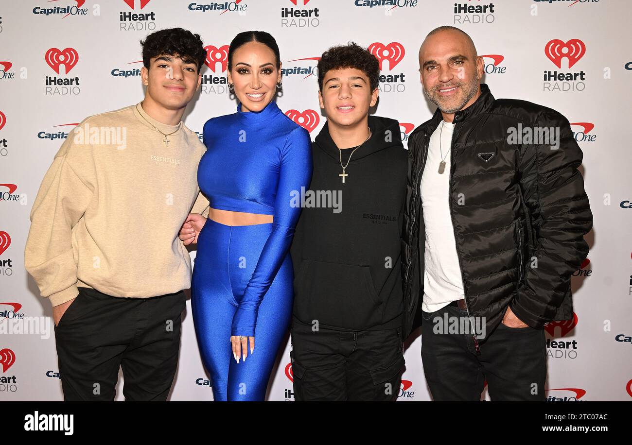 Gino Gorga, Melissa Gorga, Joey Gorga, and Joe Gorga attend iHeartRadio ...