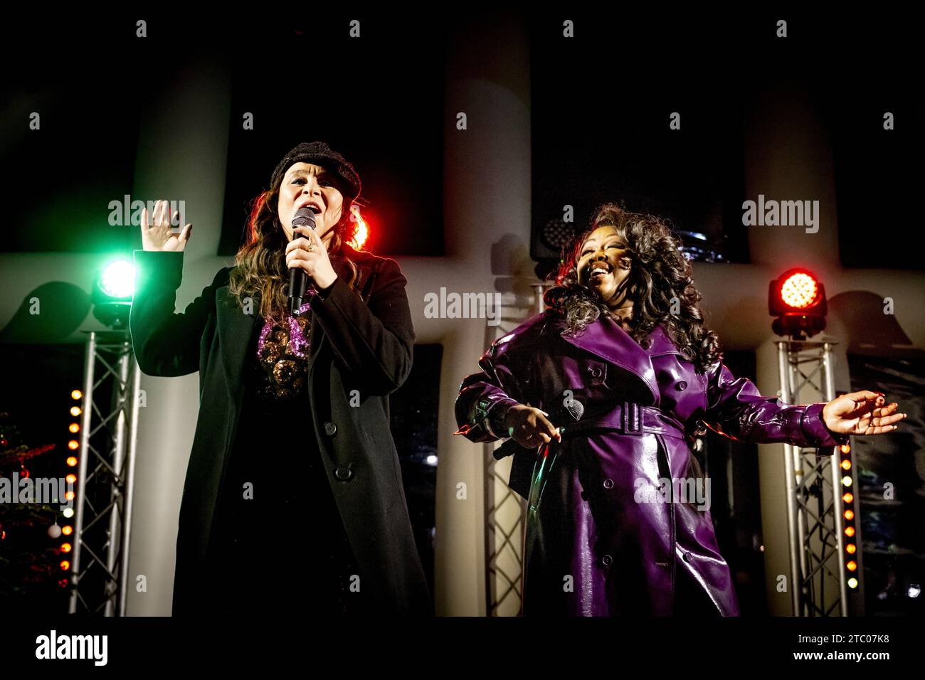 IJSSELSTEIN - The lights in the 'largest Christmas tree in the ...