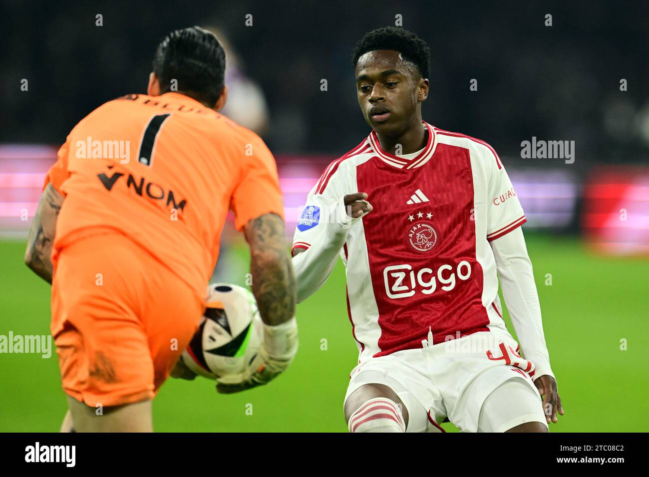AMSTERDAM - Jaydon Banel of Ajax during the Dutch Eredivisie match ...