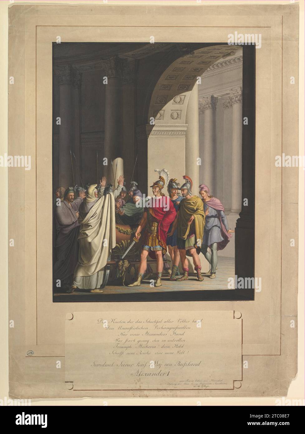 Scene from the Life of Alexander I 1953 by Franz von Hauslab the ...