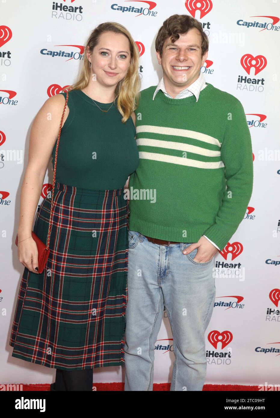 December 8, 2023, New York, New York, USA: CANNING ROBB and singer KYLE ...