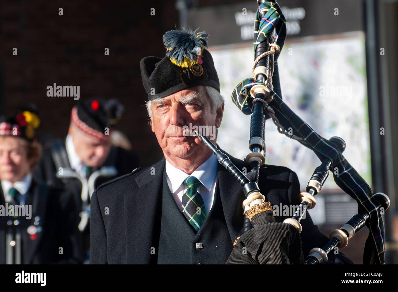 The Royal British Legion launches the Poppy Appeal in Truro, Cornwall ...