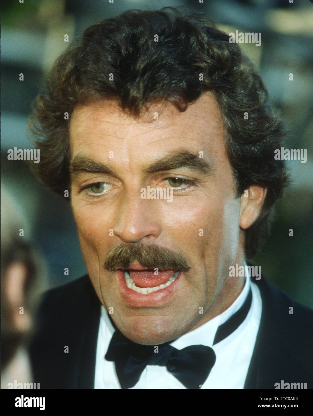 1987 Tom Selleck John Barrett/PHOTOlink Stock Photo - Alamy