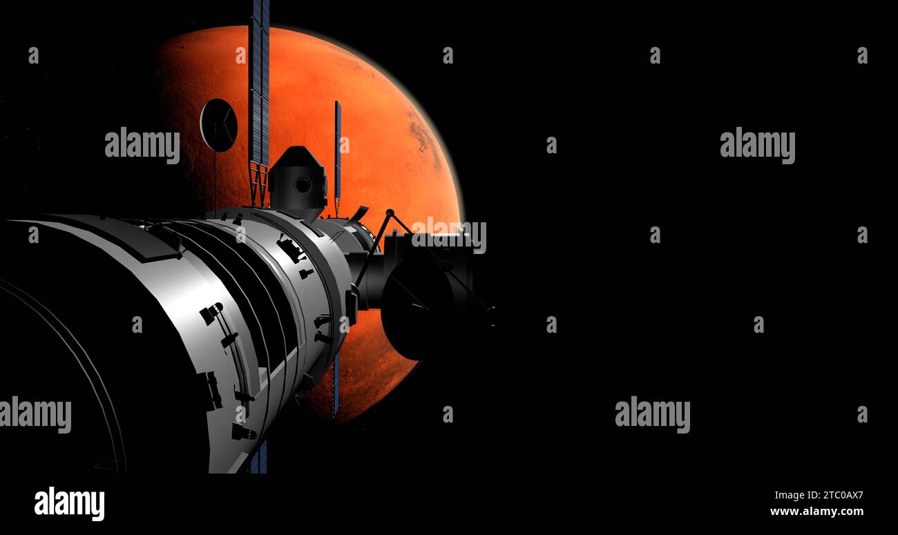 Space Shuttle Camera On Mars