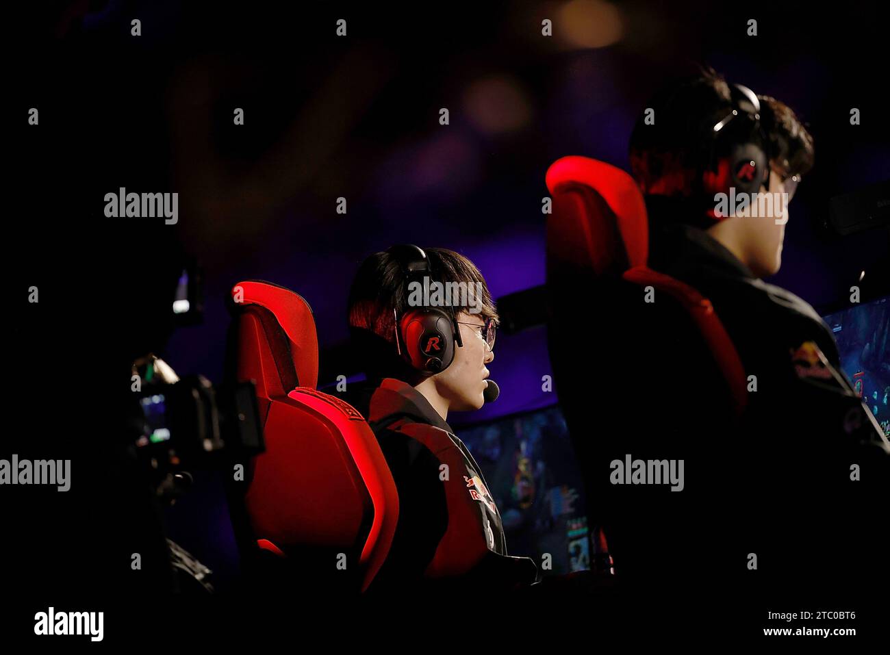 Berlin, Germany. 09th Dec, 2023. Lee "Faker" Sang-Hyeok from the T1 ...