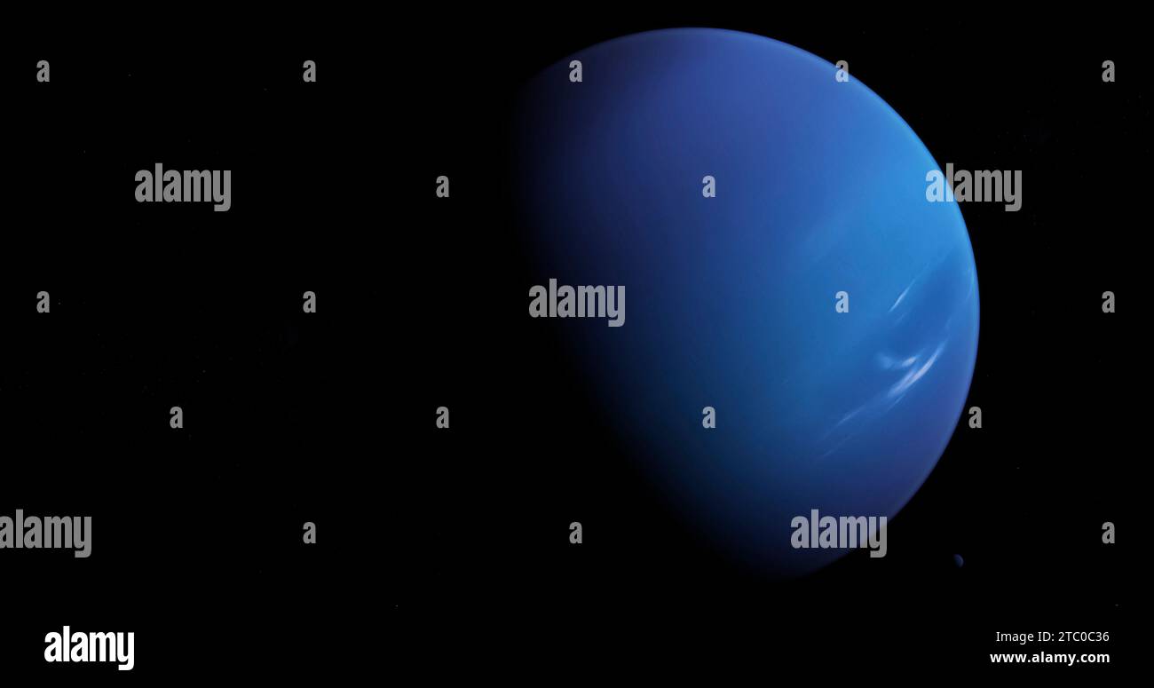 Planet Neptune in outer space Stock Photo - Alamy