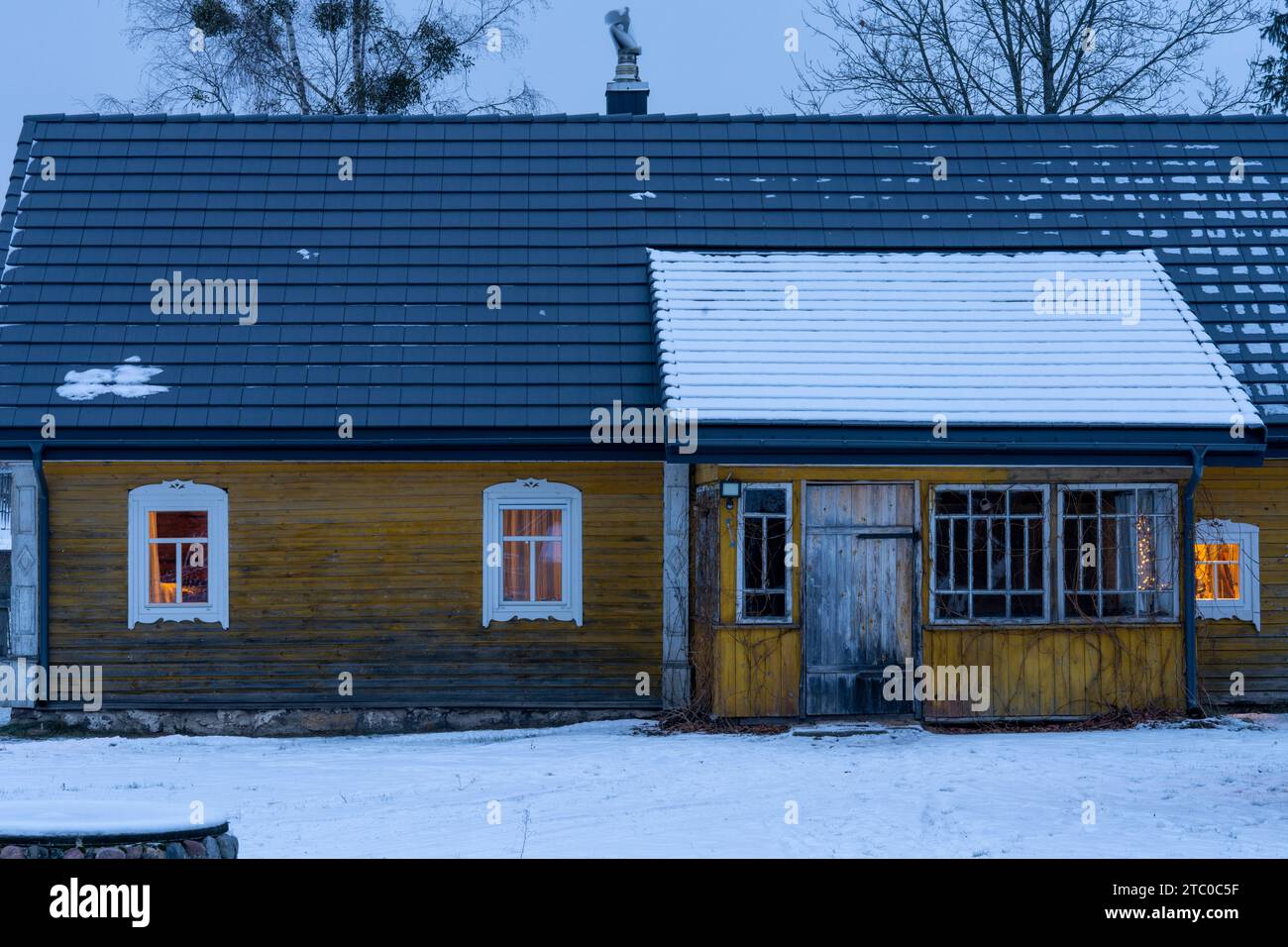 Village house design hi-res stock photography and images - Alamy