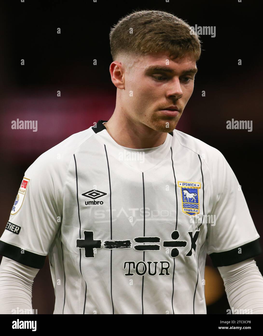 Middlesbrough, UK. 9th Dec 2023. Ipswich Town's Leif Davis during the ...