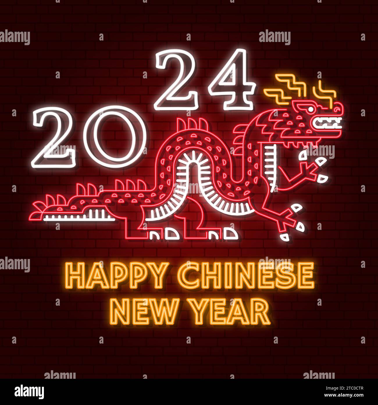Chines new year dragon Stock Vector Images - Alamy