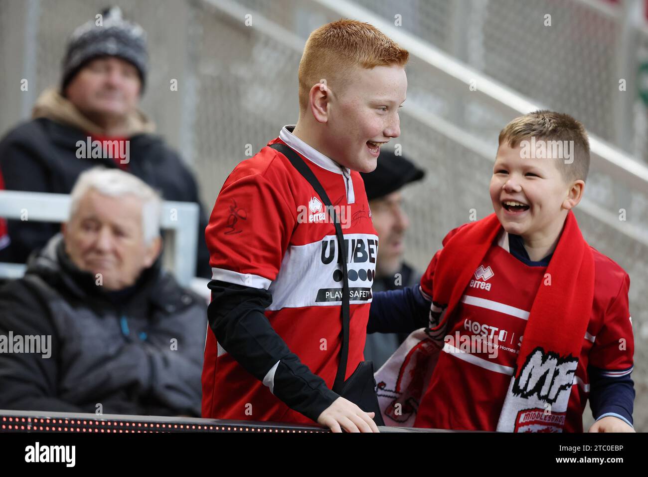 Middlesbrough fans during the Sky Bet Championship match Middlesbrough ...
