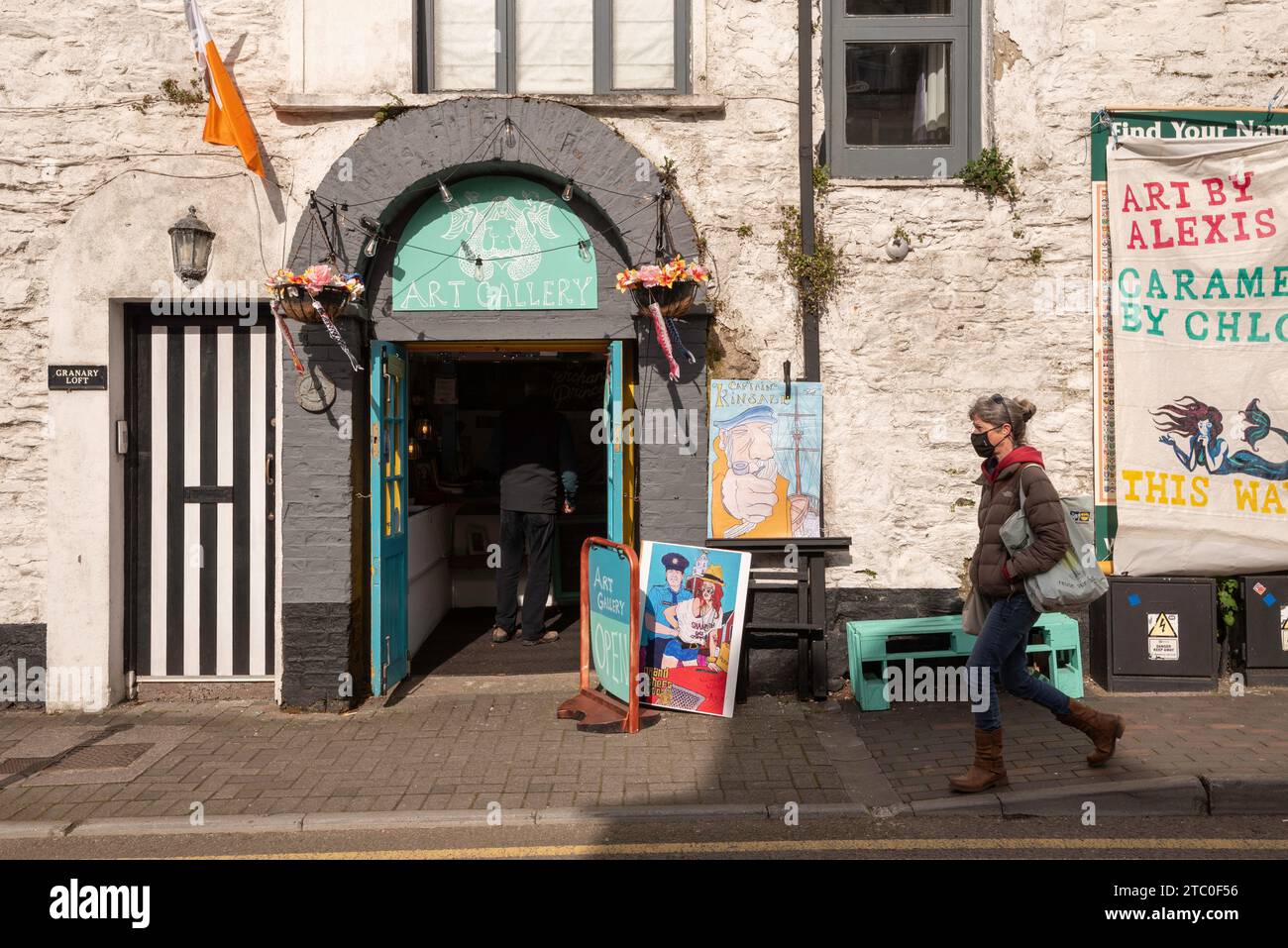 Colourful shop front in Kinsale, County Cork, Ireland Stock Photo - Alamy