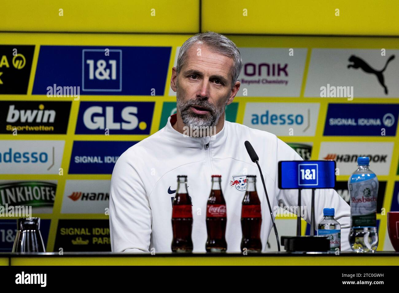 Marco Rose (Trainer RB Leipzig) in der Pressekonferenz 1. Fussball ...