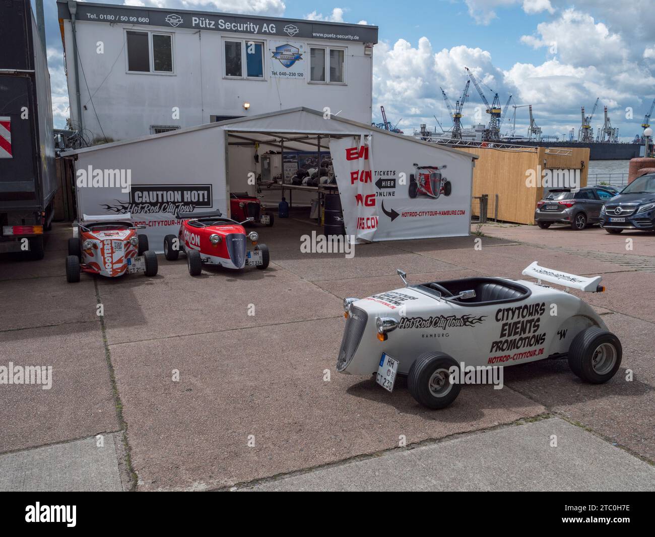 The Hot Rod City Tour Hamburg tourist city tours on the St Pauli ...