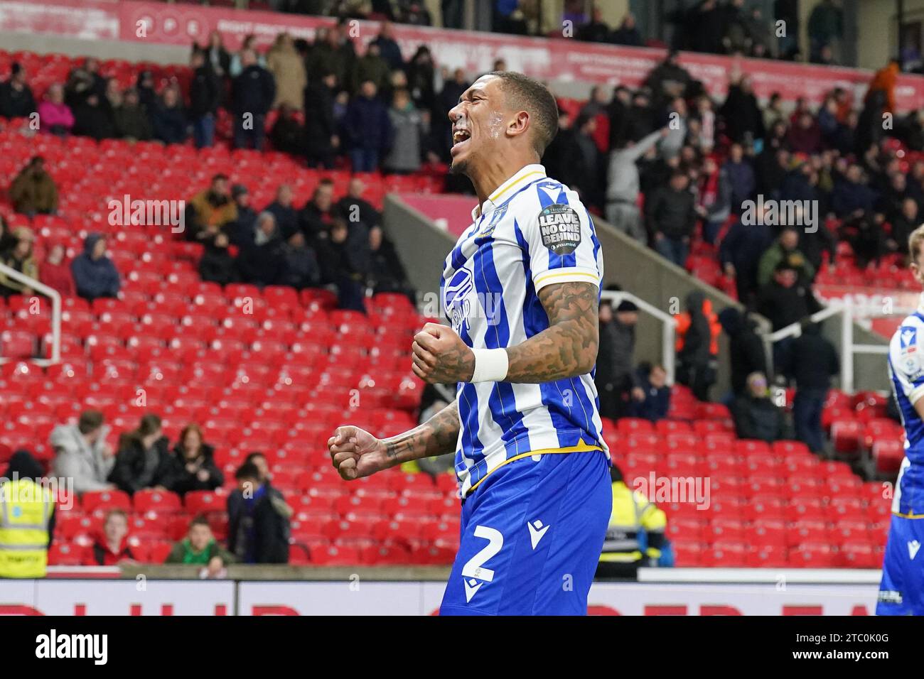 Stoke On Trent, UK. 09th Dec, 2023. Sheffield Wednesday defender Liam ...
