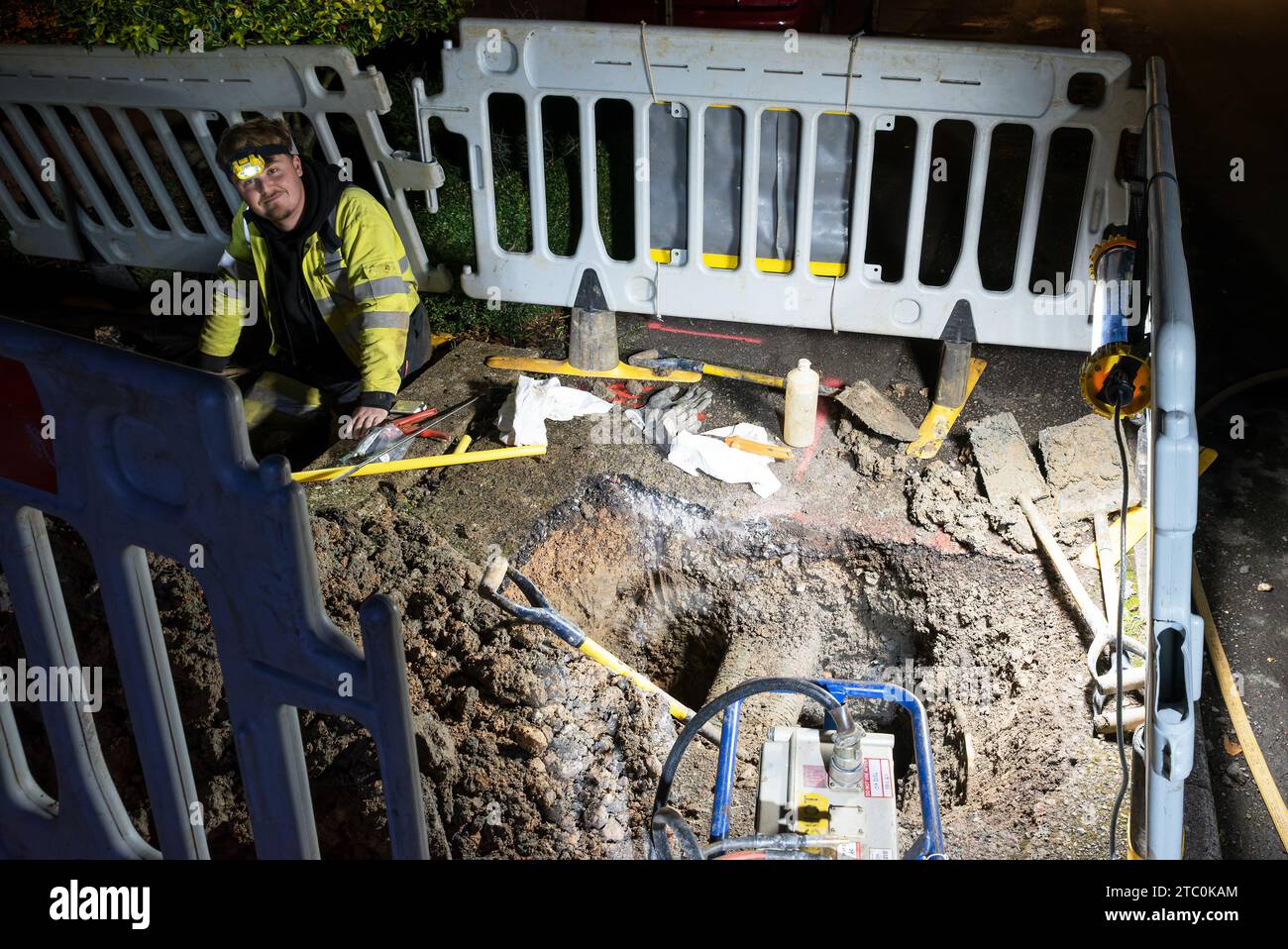 Gas pipe reair hi-res stock photography and images - Alamy