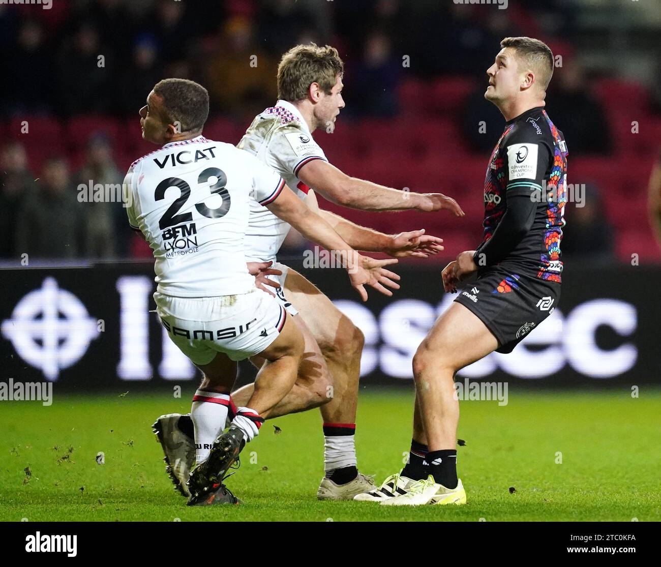 Bristol Bears' Callum Sheedy scores his side's winning drop-goal during ...