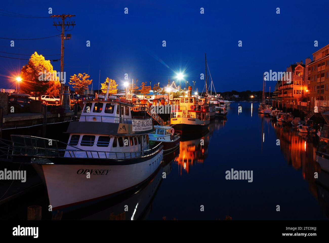 Lobster boats hi-res stock photography and images - Alamy