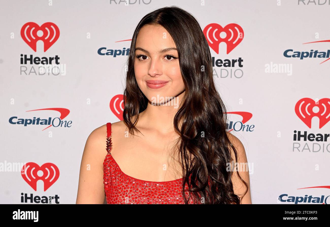 New York, USA. 09th Dec, 2023. Olivia Rodrigo attends iHeartRadio z100's Jingle Ball 2023 at ...