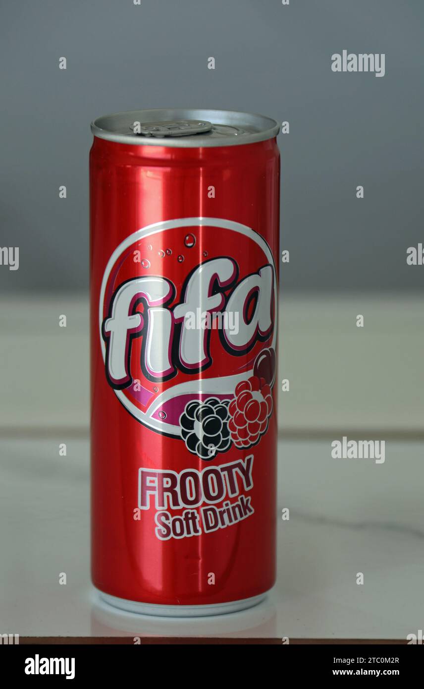 Fifa frooty soft drink Stock Photo - Alamy