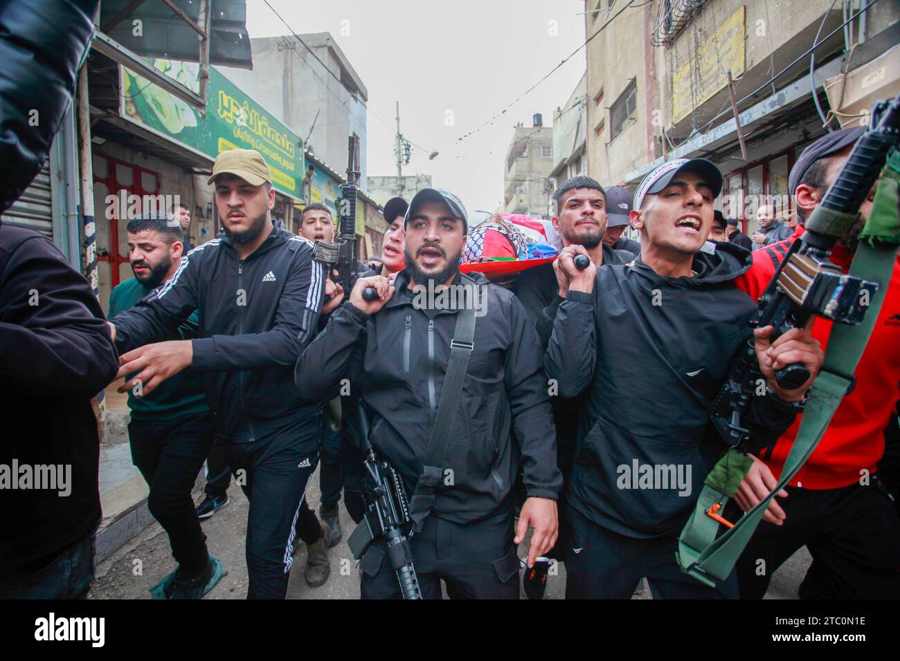 Nablus, Palestine. 09th Dec, 2023. (EDITOR'S NOTE: Image depicts death ...