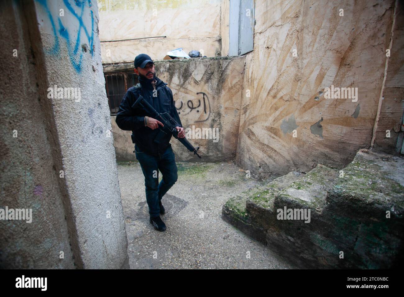 Nablus, Palestine. 09th Dec, 2023. Palestinian militant participates in ...