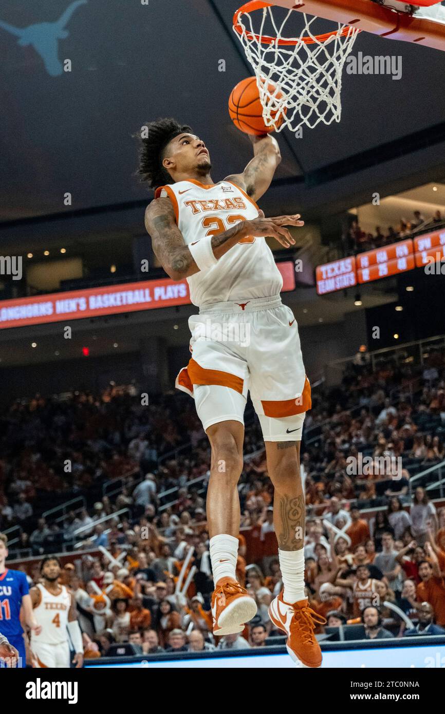 Dec 9, 2023. Dillon Mitchell #23 of the Texas Longhorns in action vs ...