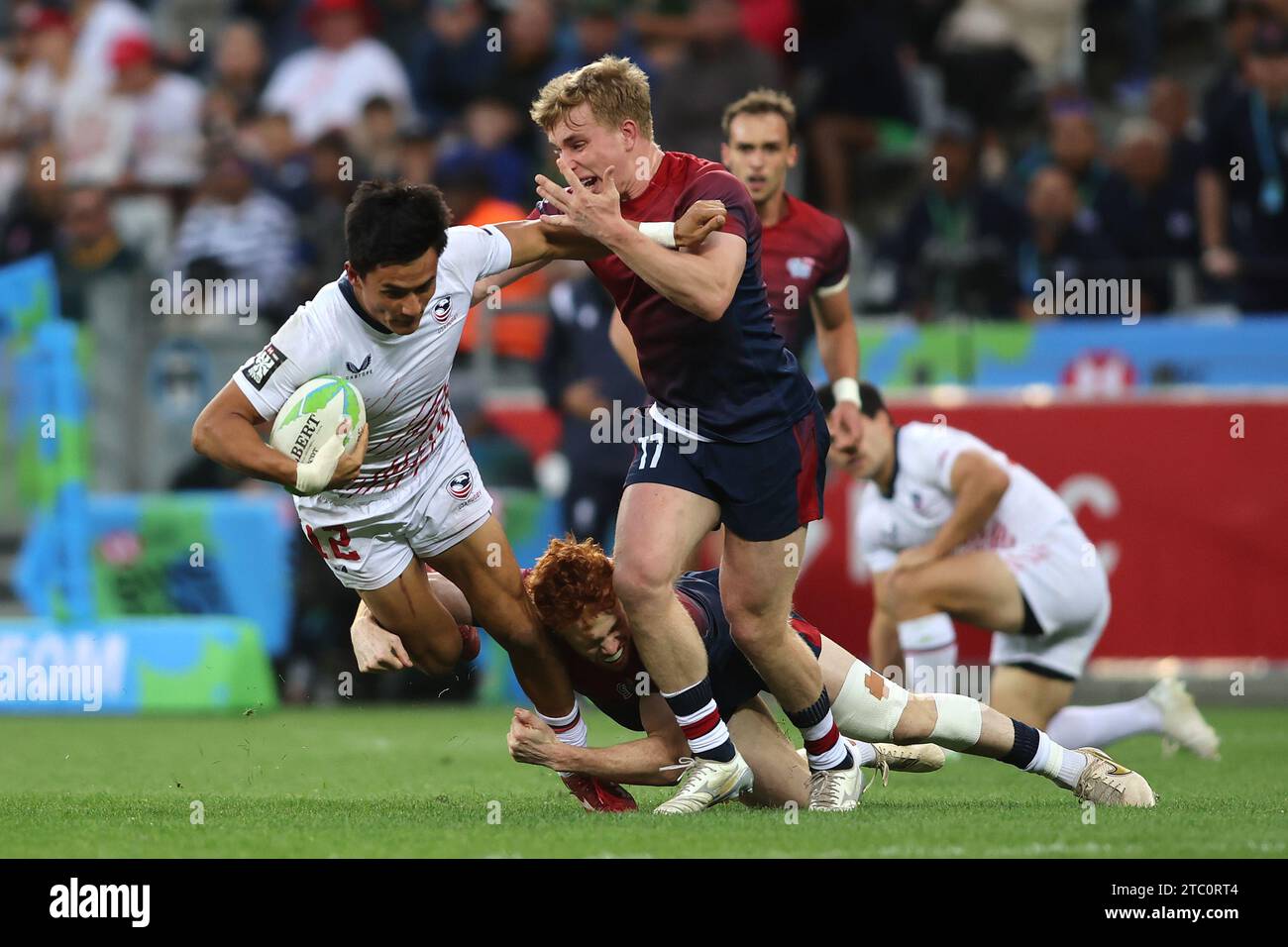 CAPE TOWN, SOUTH AFRICA - 09 DECEMBER 2023: Lucas Lacamp of USA is ...