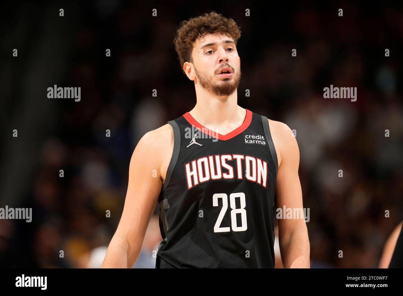 Houston Rockets center Alperen Sengun (28) in the second half of an NBA ...