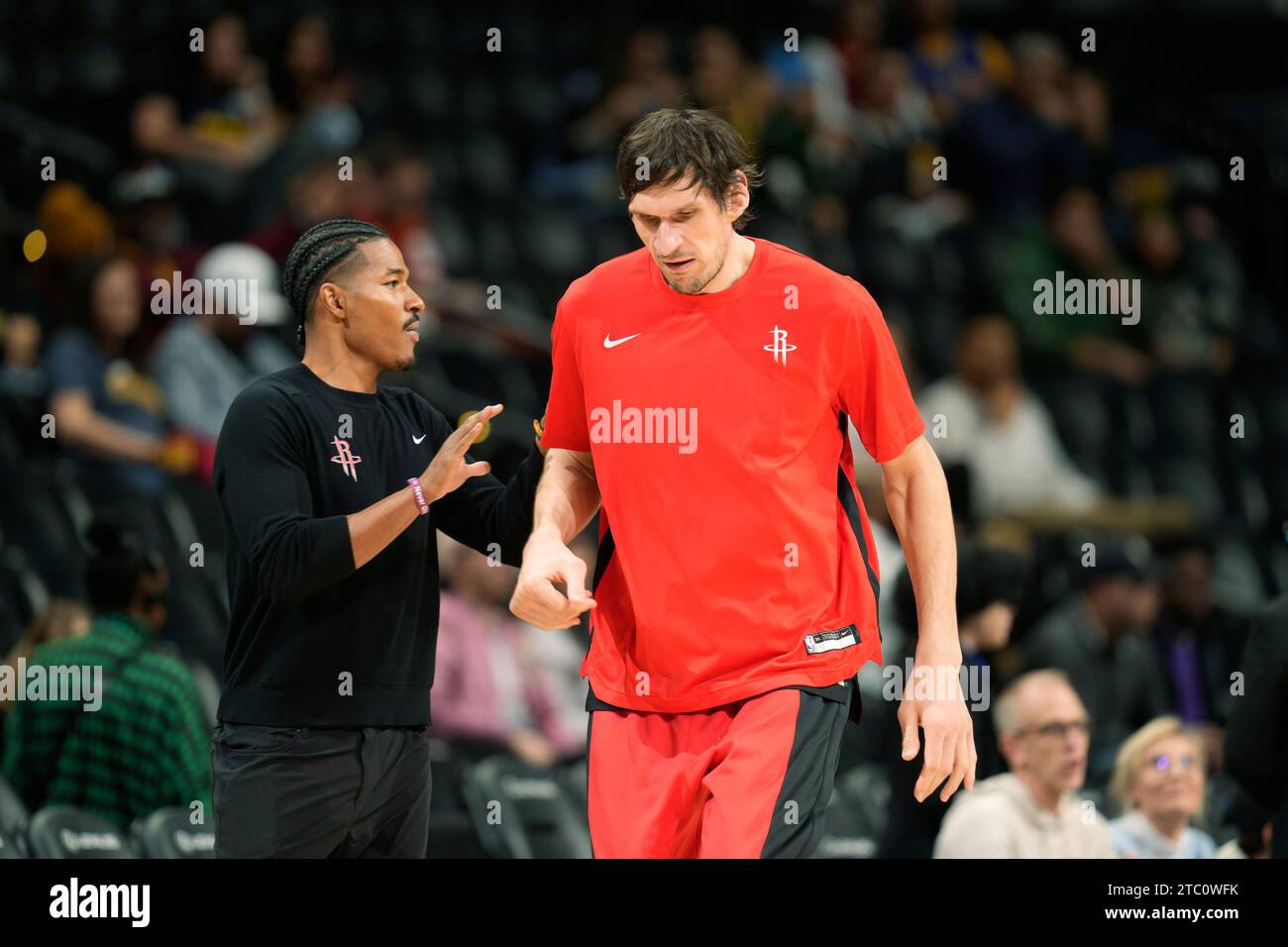 Houston Rockets center Boban Marjanovic (51) in the first half of an ...